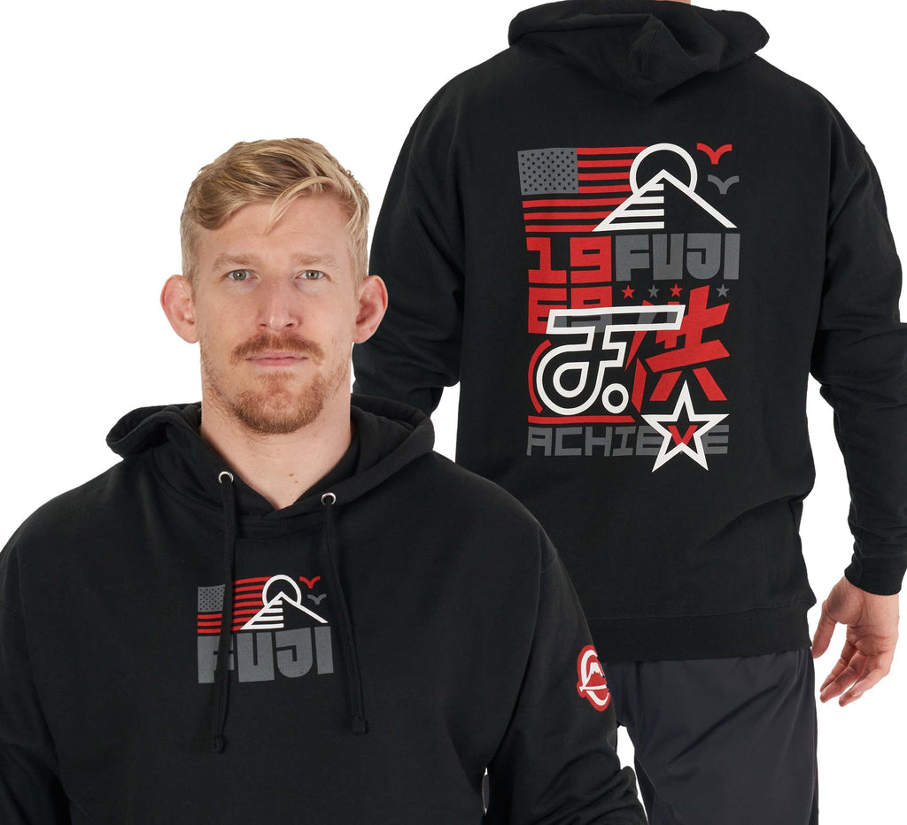 FUJI Achieve Hoodie Black – Jitsu Armor